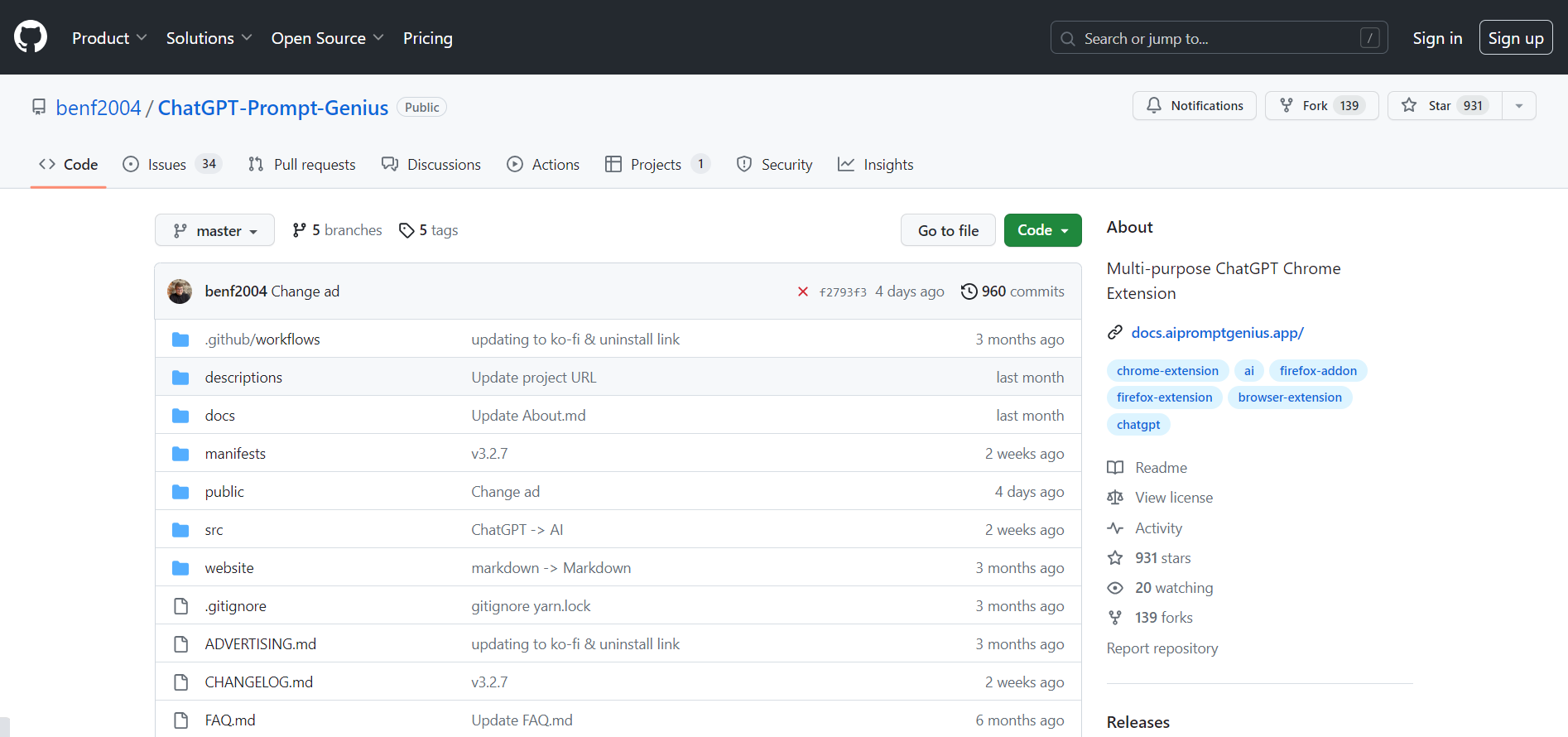 AI指示指令，AI工具，AI提示词，ChatGPT Prompt Genius | AI智库导航-aiguide.cc