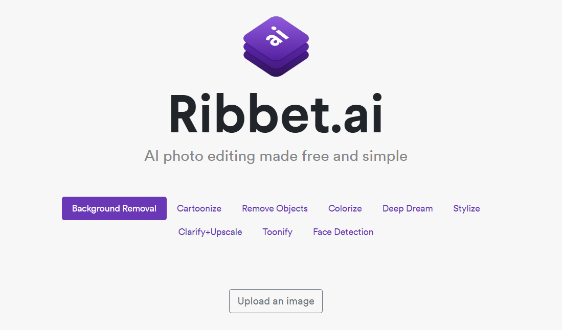 AI图片工具，AI工具，AI图片背景移除，ribbet.ai | AI智库导航-aiguide.cc